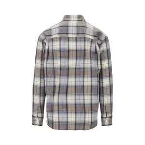 Auralee Check Light Wool Shirt - Multicolor