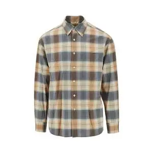 Auralee Check Light Wool Shirt - Multicolor