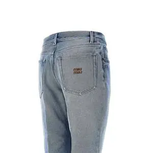 Miu Miu Washed Denim Pants