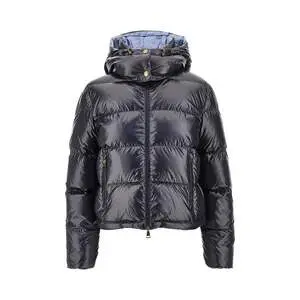 Moncler Nveole' Short Down Jacket - Blue