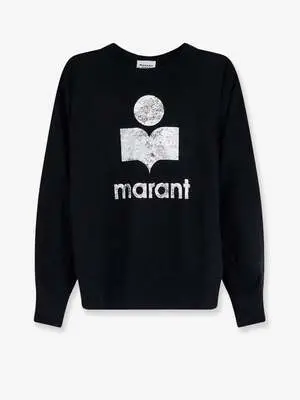 MARANT ETOILE Klowia Linen Tshirt - Black