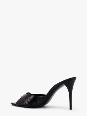 Saint Laurent Babylone 90 Leather Sandals
