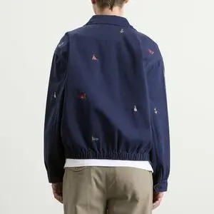Polo Ralph Lauren Flag Print Windbreaker Jacket