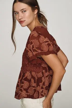 Anthropologie Badoll Top - Sable