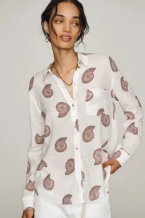 Rails Charli Buttondown Shirt - Spiral Shells