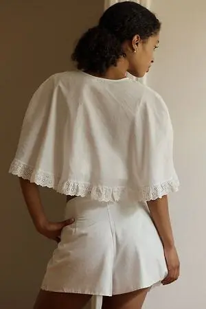 Bhldn Cottage Cotton Three-piece Nap Set