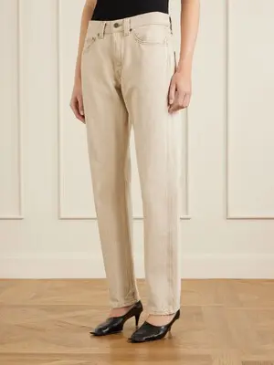 Khaite Callum Straight-leg Jeans