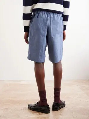 Paul Smith Straight-leg Linen Shorts