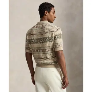 Ralph Lauren Fair Isle Polo-collar Sweater