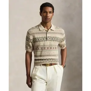 Ralph Lauren Fair Isle Polo-collar Sweater