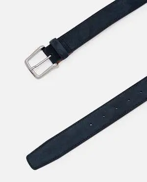 TOD'S Suede Belt - Blu