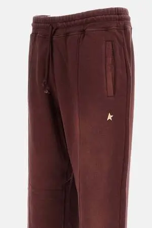 GOLDEN GOOSE Pantaloni Star Jogging A Gamba Larga