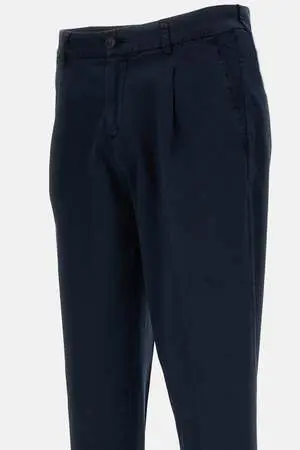 FAY Pantaloni Regular Fit In Cotone Spigato