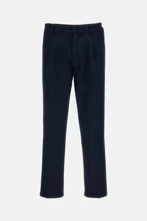 FAY Pantaloni Regular Fit In Cotone Spigato