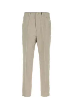 Brunello Cucinelli Cotton Blend Pant - Grey