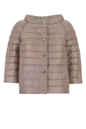 Herno Powder Nylon Reversible Down Jacket - Pink