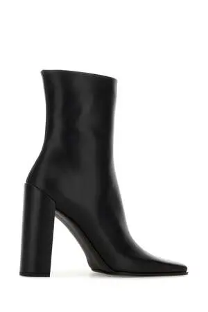 Alaïa Leather Ankle Boots