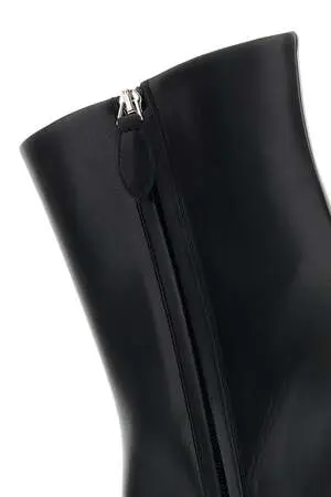 Alaïa Leather Ankle Boots