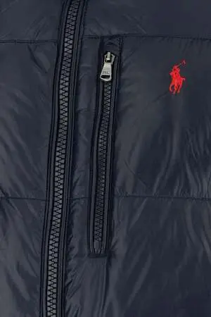 Polo Ralph Lauren Quilted Down Jacket With Embroidered Logo