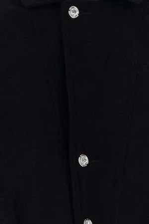 Alessandra Rich Boucle Oversize Bomber Jacket