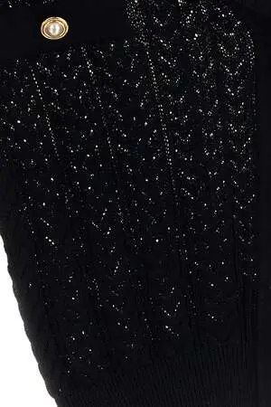 Alessandra Rich Cotton Blend Cardigan