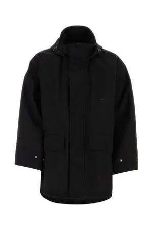 WOOYOUNGMI Nylon Windbreaker - Black