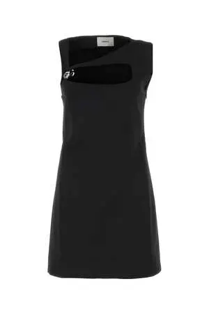 Coperni Stretch Jersey Fitted Dress - Black