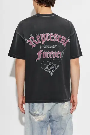 REPRESENT T-shirt With A Vintage Effect