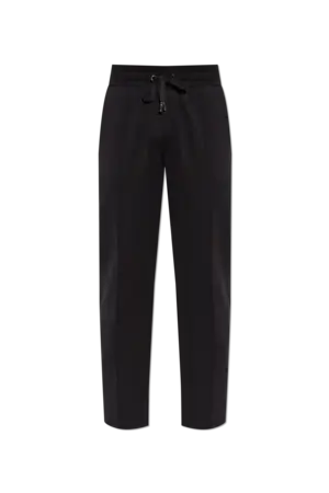 Dolce & Gabbana Sweatpants With Logo Patch