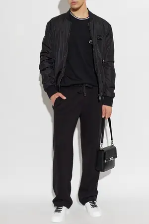 Dolce & Gabbana Sweatpants With Logo Patch