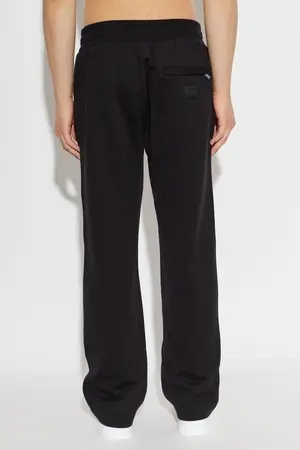 Dolce & Gabbana Sweatpants With Logo Patch