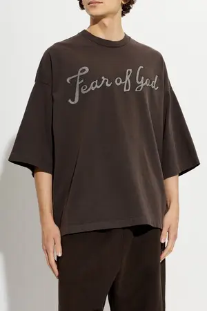 Fear Of God T-shirt With Printed Logo