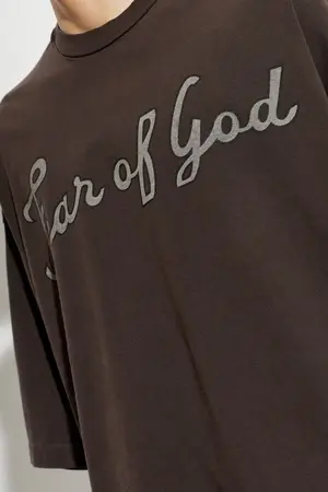 Fear Of God T-shirt With Printed Logo