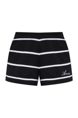 Amiri Logo Shorts - Black