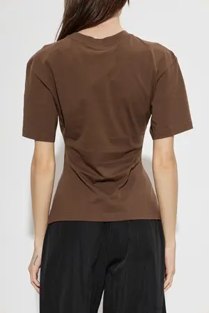 COURREGES T-shirt With Printed Logo