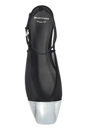 Emporio Armani Backless Ballet Flats