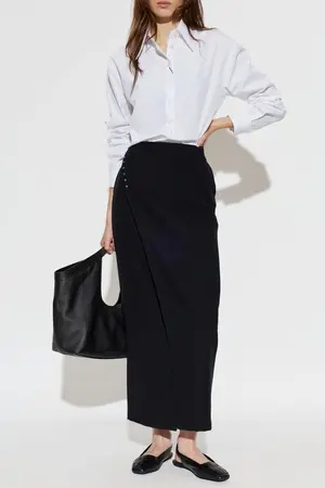 Emporio Armani Backless Ballet Flats