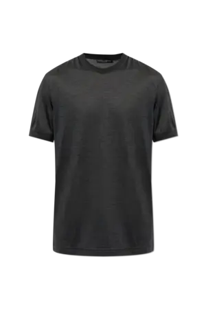 Dolce & Gabbana Silk T-shirt - Black