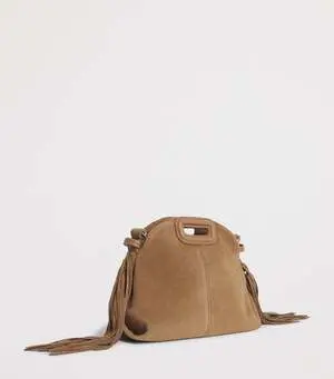 Maje Leather Miss M Shoulder Bag