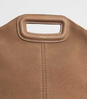Maje Leather Miss M Shoulder Bag
