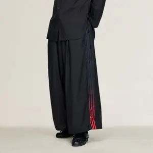 Adidas Y-3 Gradient 3-stripes Nylon Wide Pants