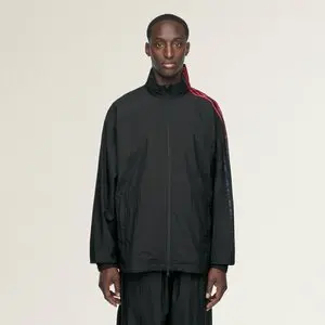 Adidas Y-3 Gradient 3-stripes Nylon Track Top - Black
