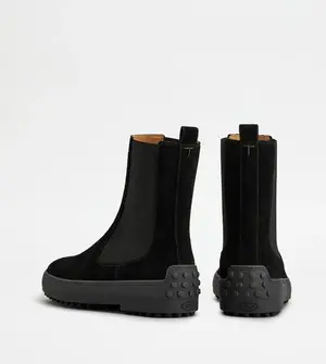 TOD'S Suede Chelsea Boots
