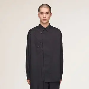 Adidas Y-3 Adaptive Cotton Shirt - Black