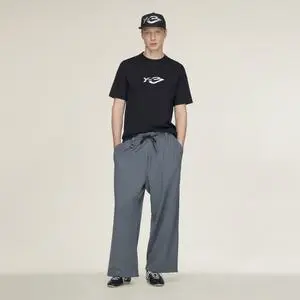 Adidas Y-3 Liquid Logo Short Sleeve Tee - Black