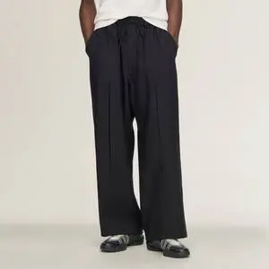 Adidas Y-3 Sport Uniform Box Pleated Pants - Black