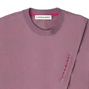 Y/project Logo-embroidered Organic Cotton T-shirt