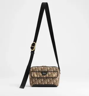 Dior Mini Pocket Jett Zipped Messenger Bag