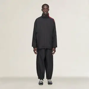 Adidas Y-3 Gradient 3-stripes Nylon Track Pants - Black