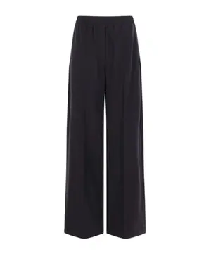 Brunello Cucinelli Elastic Waist Casual Pants - Black